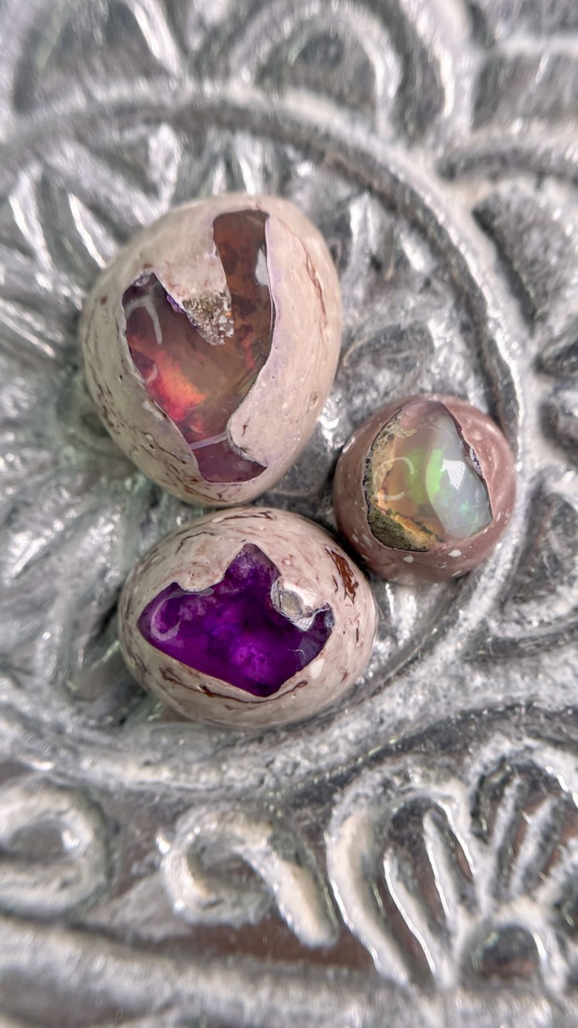 Galaxy Opal&Cantera Opal オパールルースセットR ※購入ルールをご覧ください - Amrita Crystal